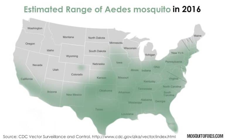 List of Mosquito-Borne Diseases in the USA | Mosquitofixes